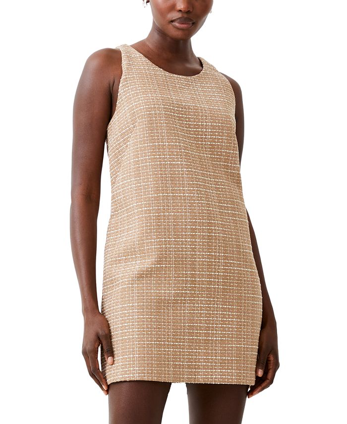 French Connection Women's Effie Bouclé Shift Dress - Macy's