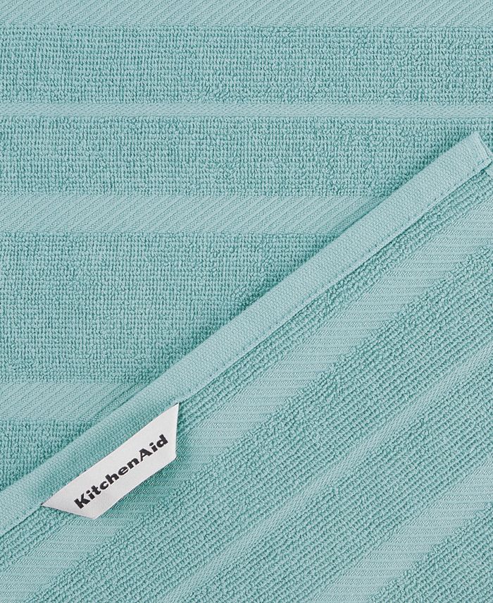 KitchenAid Albany Cotton Kitchen Towel, 4Pk, 16" x 26" - Macy's