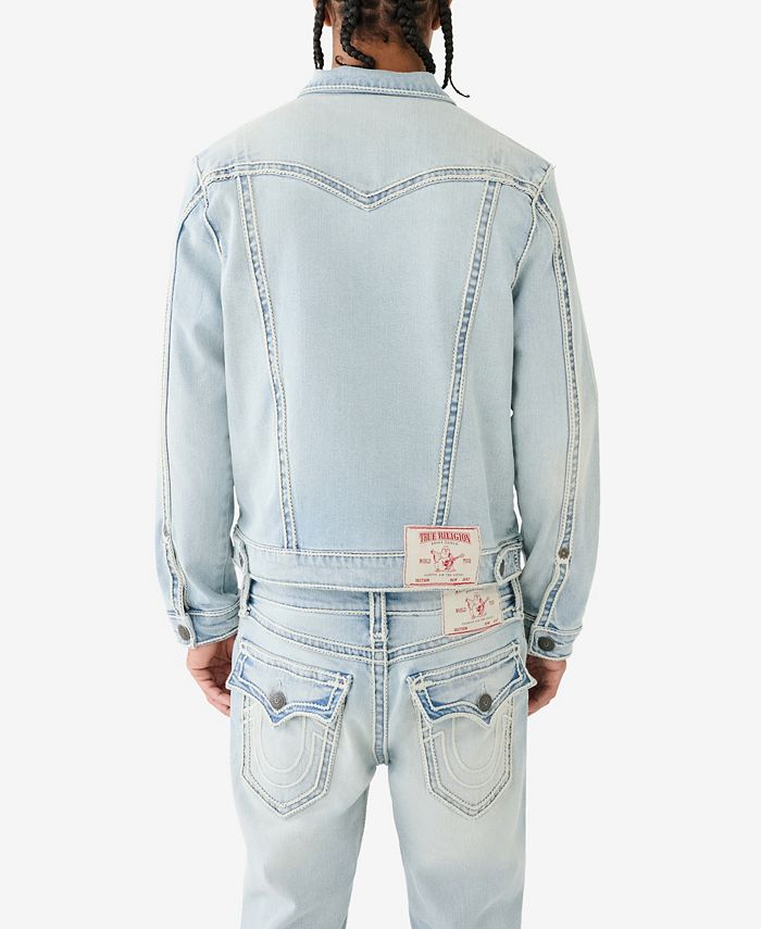 True Religion Men's Jimmy Rope Stitch Jacket - Macy's