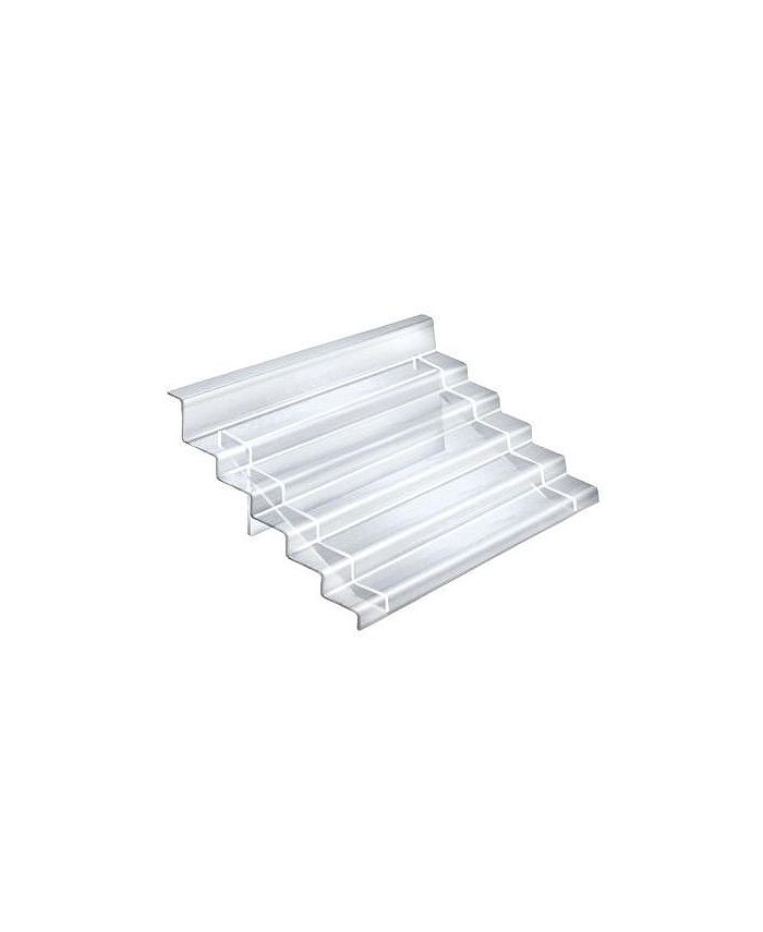 Azar Displays Flip Five-Tier Shelf Counter Step Display, Two in One ...