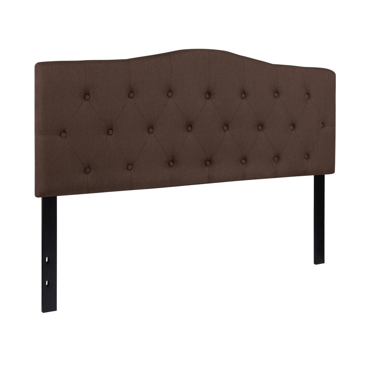Click here for Arched Queen Button Tufted Upholstered Headboard -... prices