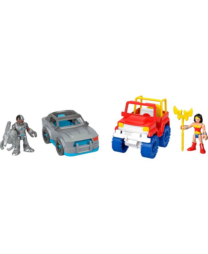 Imaginext DC Super Friends Batman Gift Set with Wonder Woman and Cyborg ...