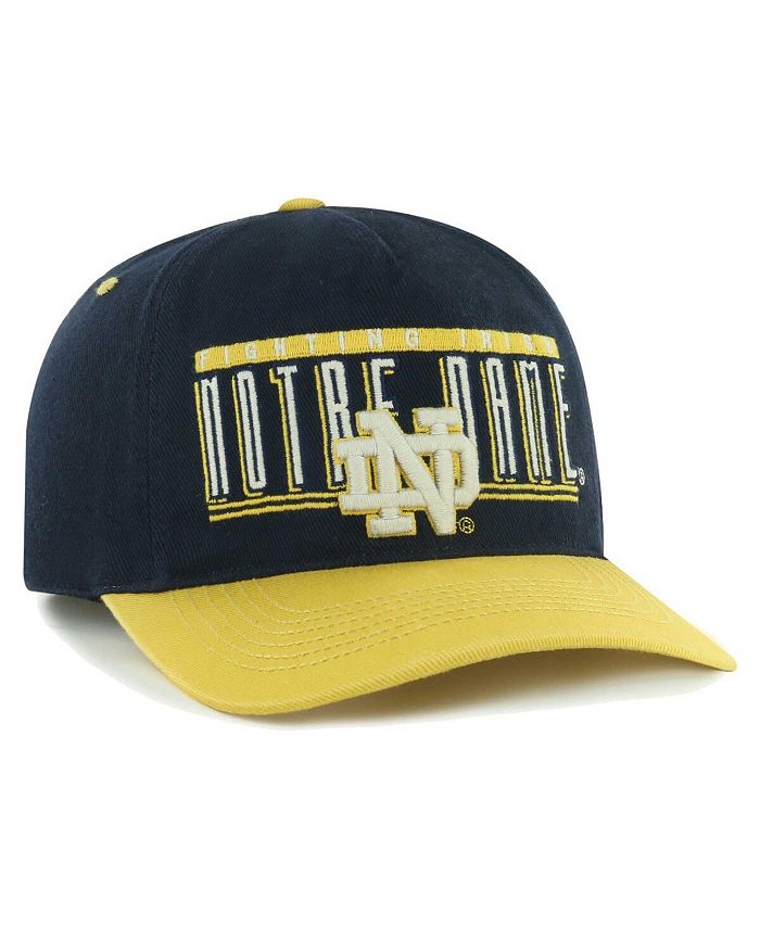 '47 Brand Men's Navy Notre Dame Fighting Irish Double Header Hitch Adjustable Hat - Macy's