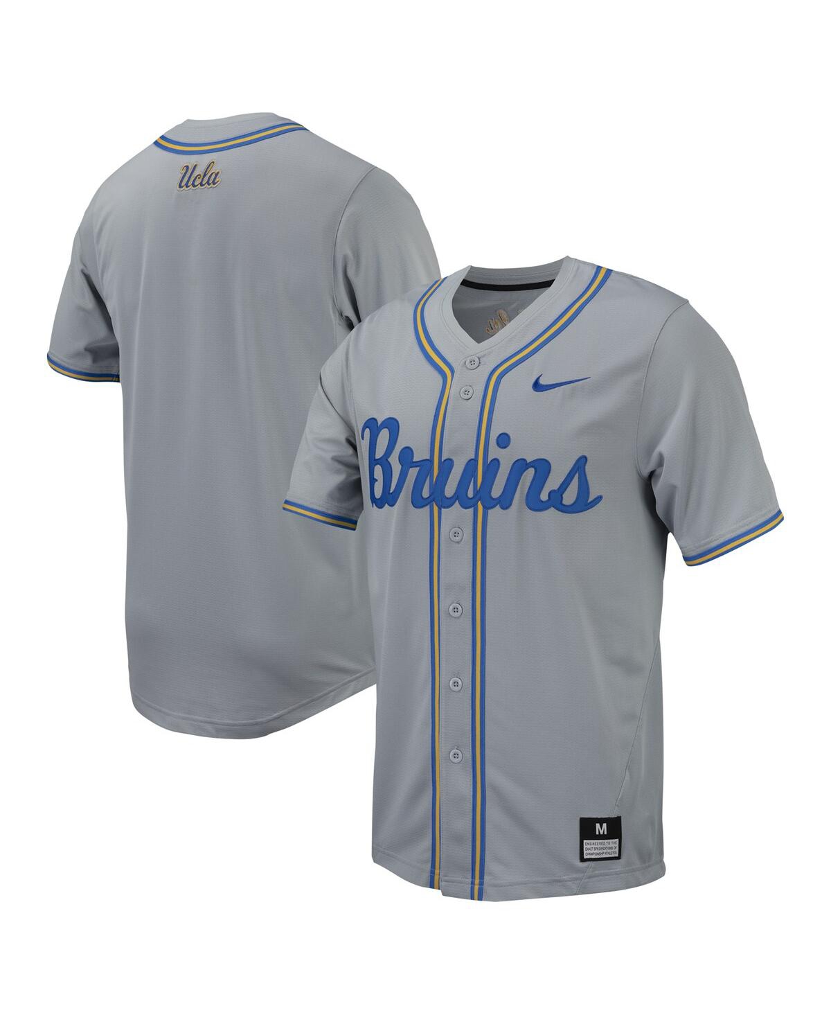 Click here for Nike Mens Ucla Bruins Replica Full-Button Baseball... prices