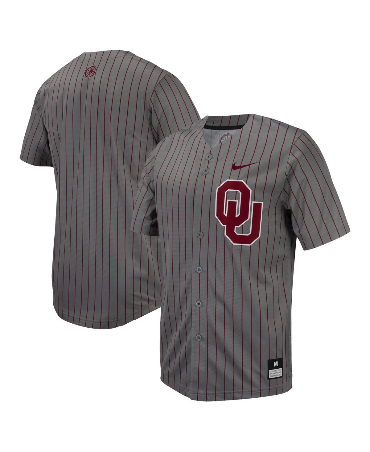 Click here for Nike Mens Oklahoma Sooners Pinstripe Replica Baseb... prices