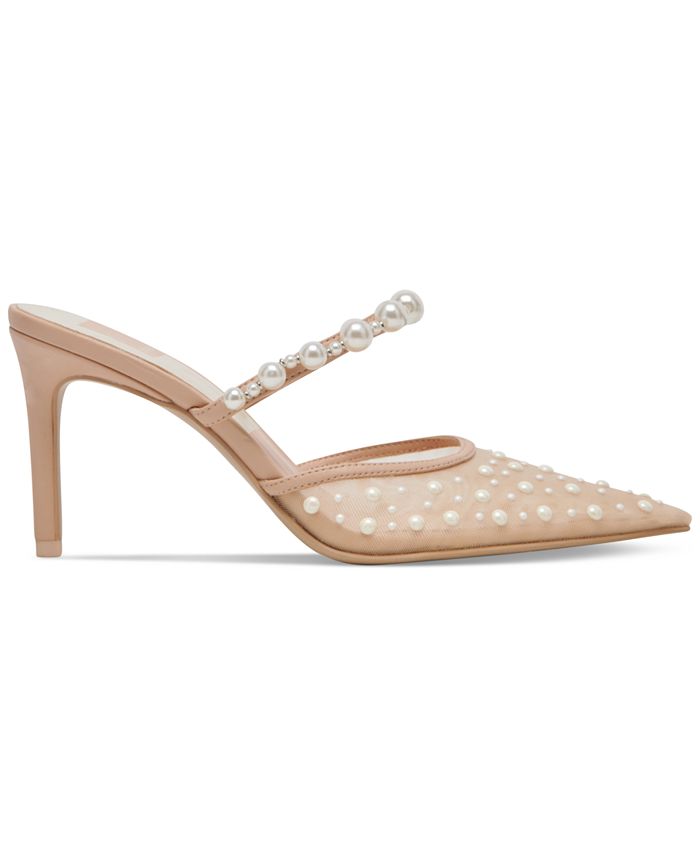 Dolce Vita Women's Katik Embellished Mesh Pointed-Toe Stiletto Pumps ...