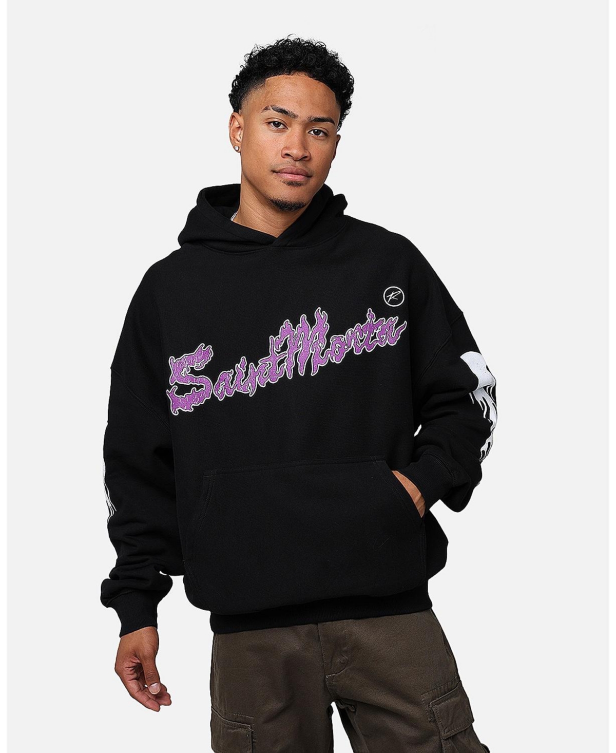 Click here for Saint Morta Fire starter Hoodie - Black prices