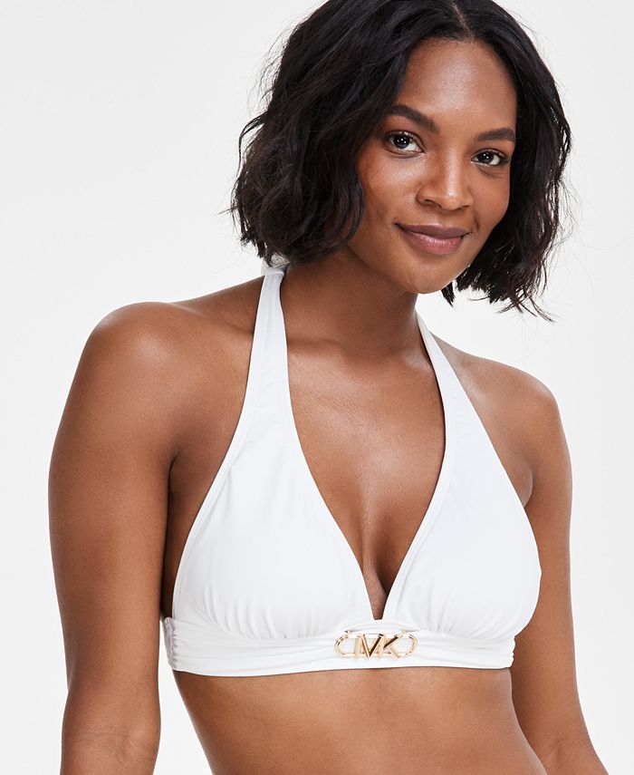 Michael Kors Womens Halter Bikini Top Macys
