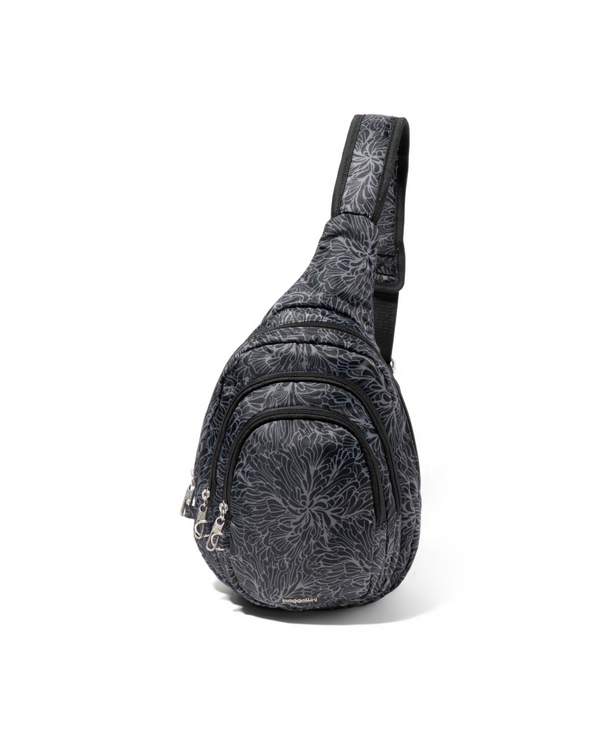 Click here for Baggallini Securtex Anti-Theft Multi Zip Sling Bag... prices