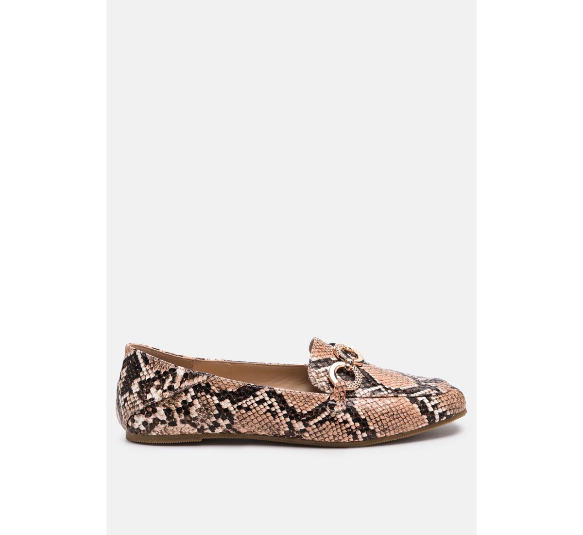 Click here for wibele croc textured metal show detail loafers - N... prices