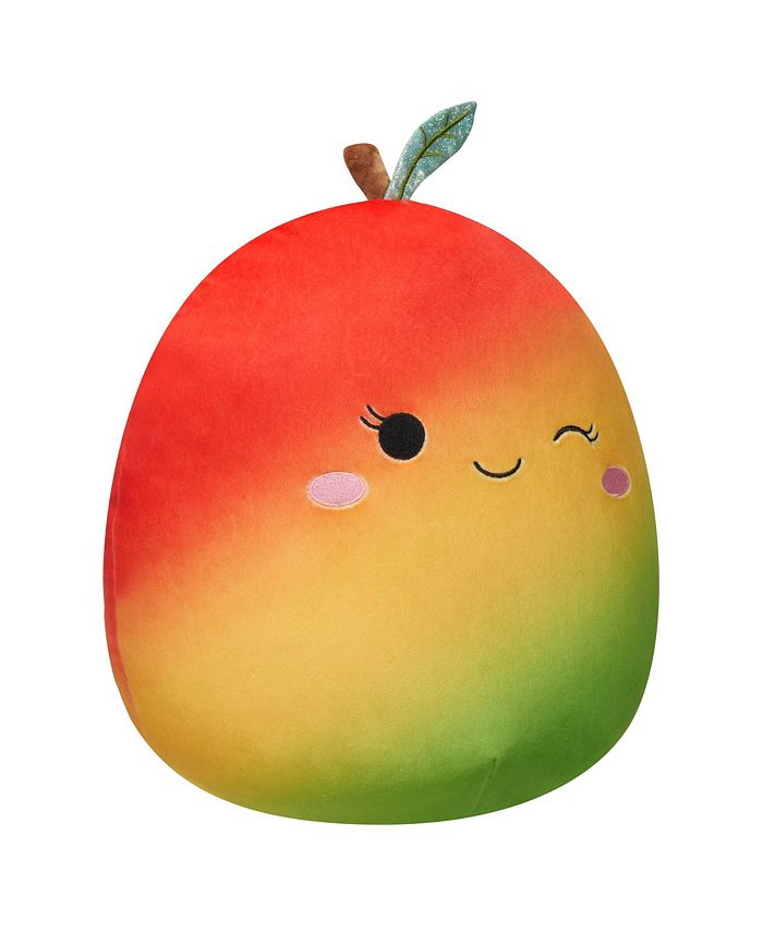 Squishmallows 8" Red, Yellow and Green Winking Mango Plush - Macy's