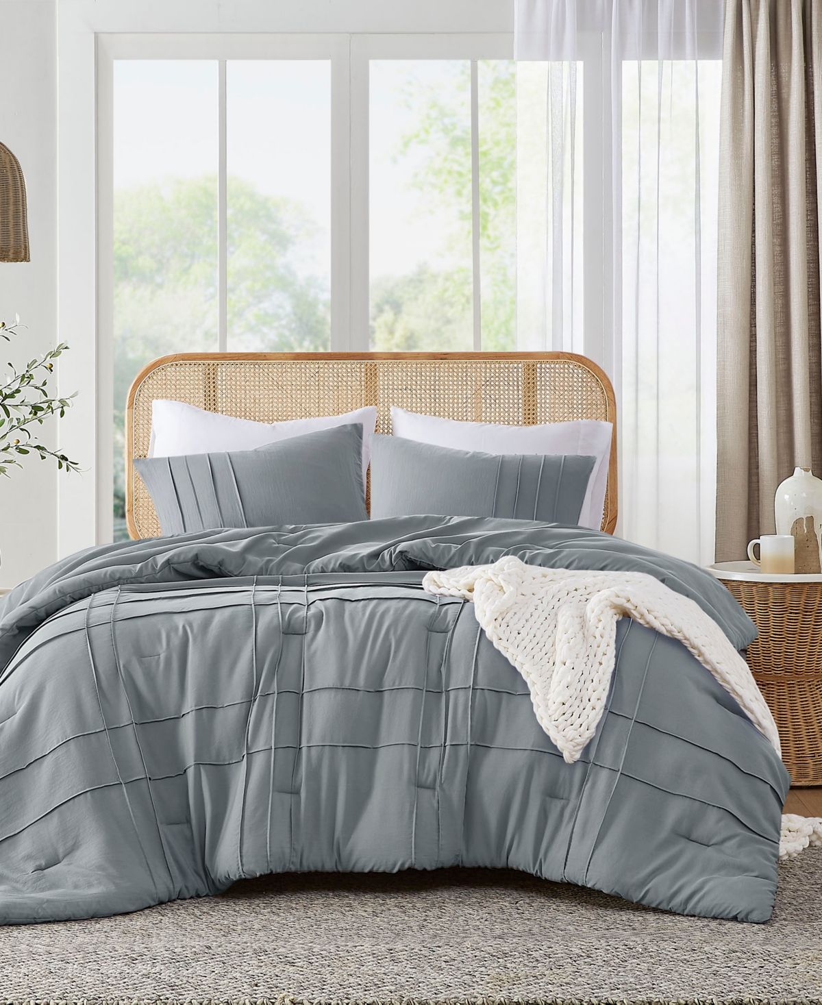 Click here for 510 Design Porter Washed Pleated 3-Pc. Duvet Cover... prices