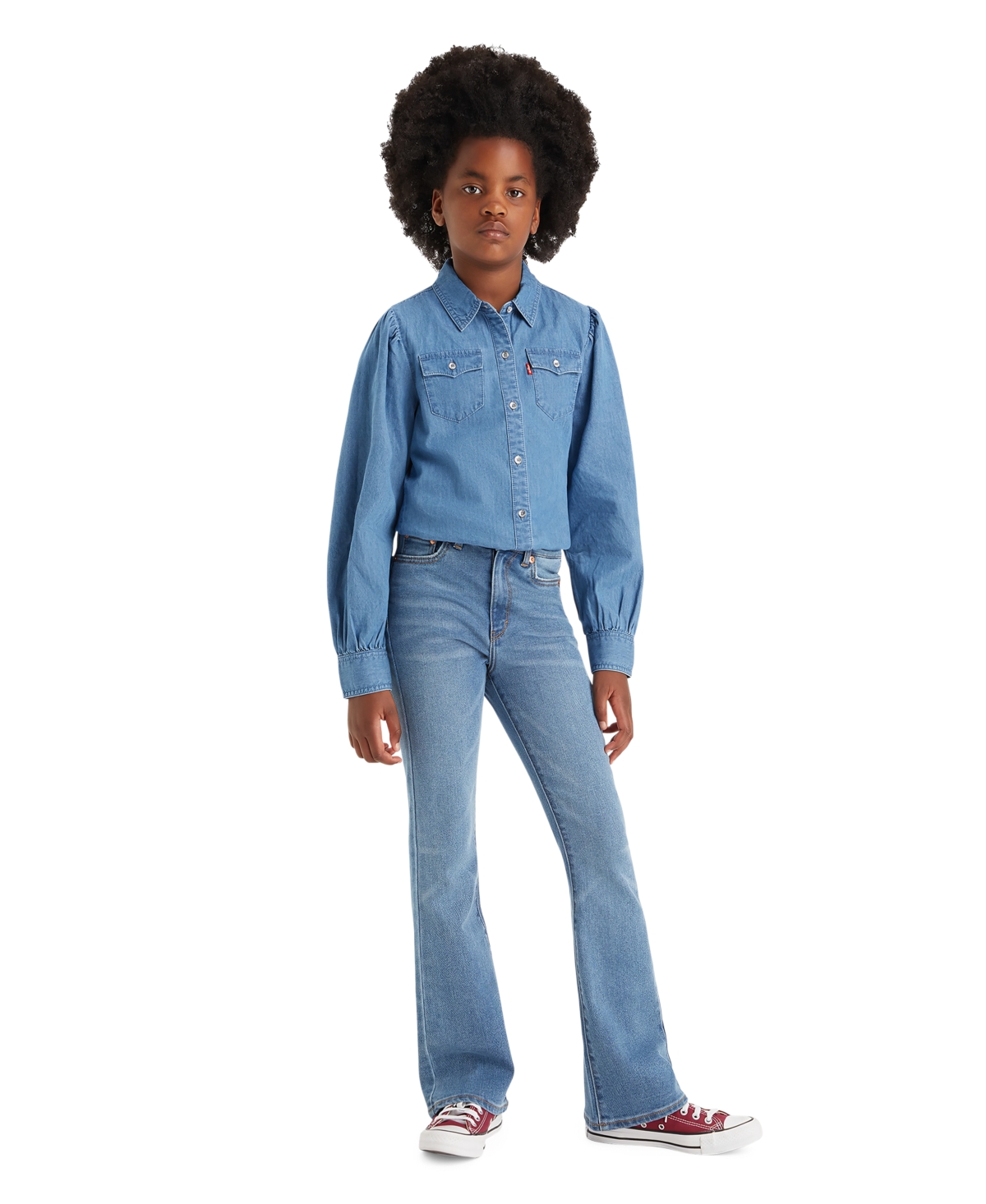 Click here for Levis Big Girls 726 High Rise Flare Jeans - Clean... prices