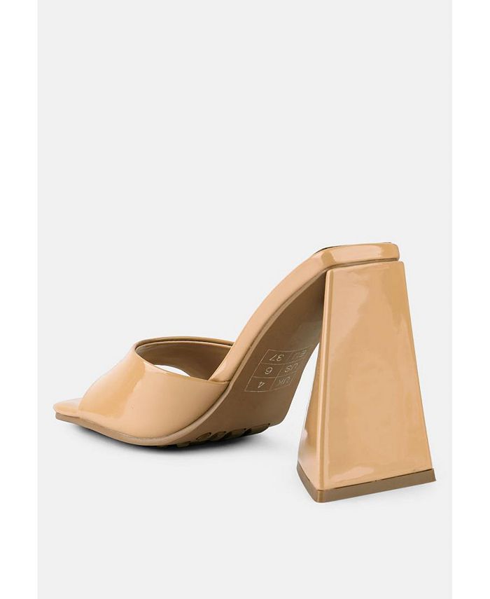 London Rag lovebug triangular block heel sandals - Macy's
