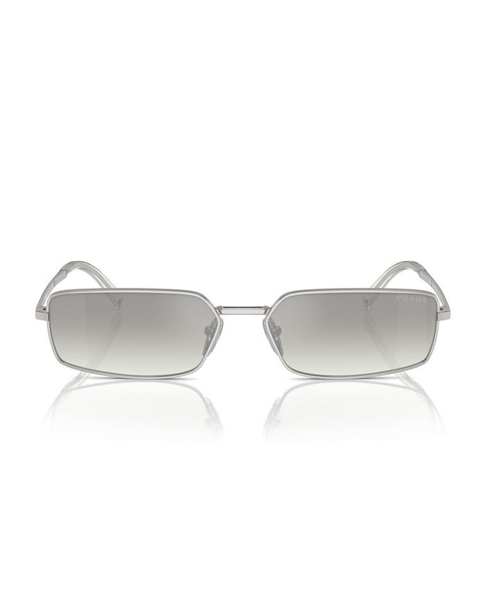 PRADA Signature Rectangular Women's Sunglasses, PR A60S - Macy's