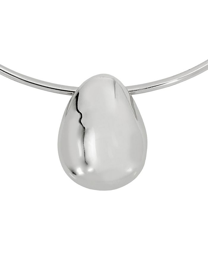 Robert Lee Morris Soho Dome Pendant Wire Necklace - Macy's