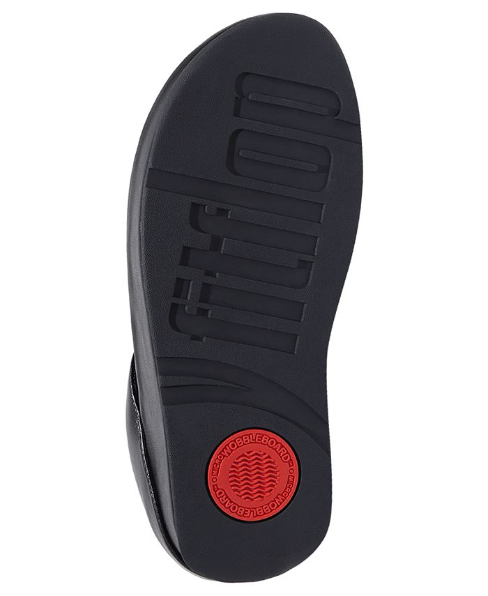 FitFlop Women's Rumba Beaded Metallic Toe-Post Sandals - Macy's