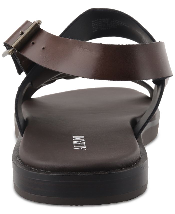 Alfani Men's Enzo Buckled-Strap Sandals Created for Macy's - Macy's