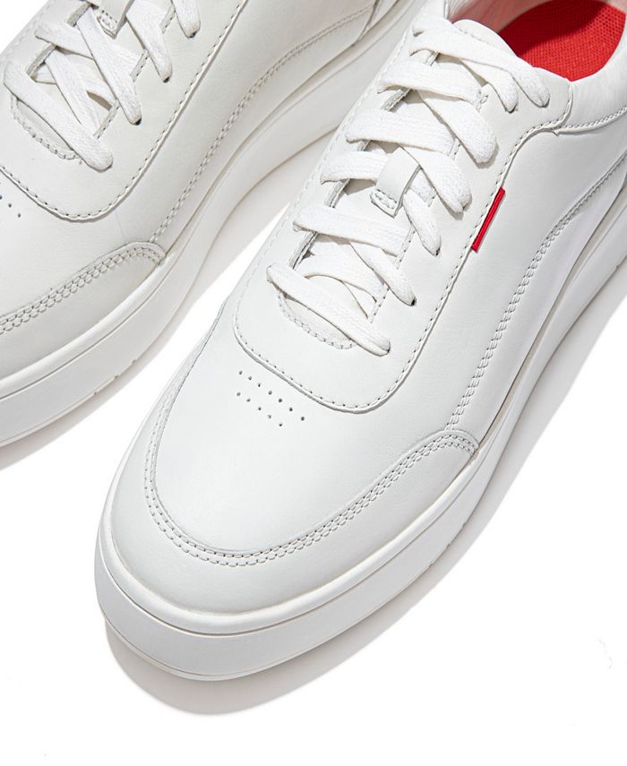 FitFlop Men's Rally x Leather Sneakers - Macy's