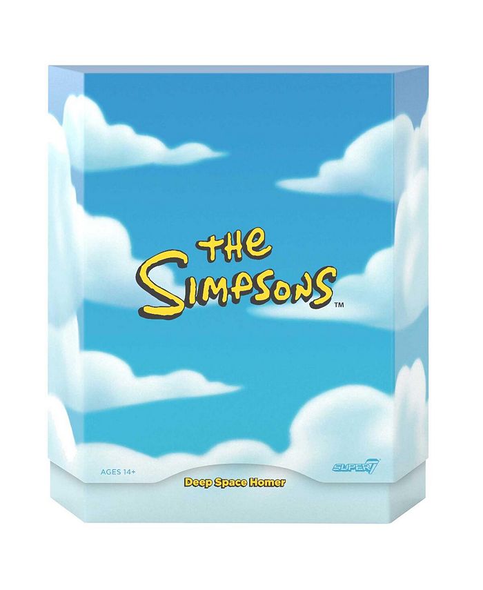 Super 7 Homer Simpson The Simpsons Deep Space Homer ULTIMATES! Figure ...
