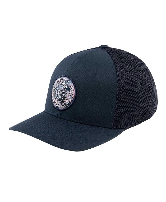 Travis Mathew Men's Navy The Patch Floral Trucker Adjustable Hat - Macy's