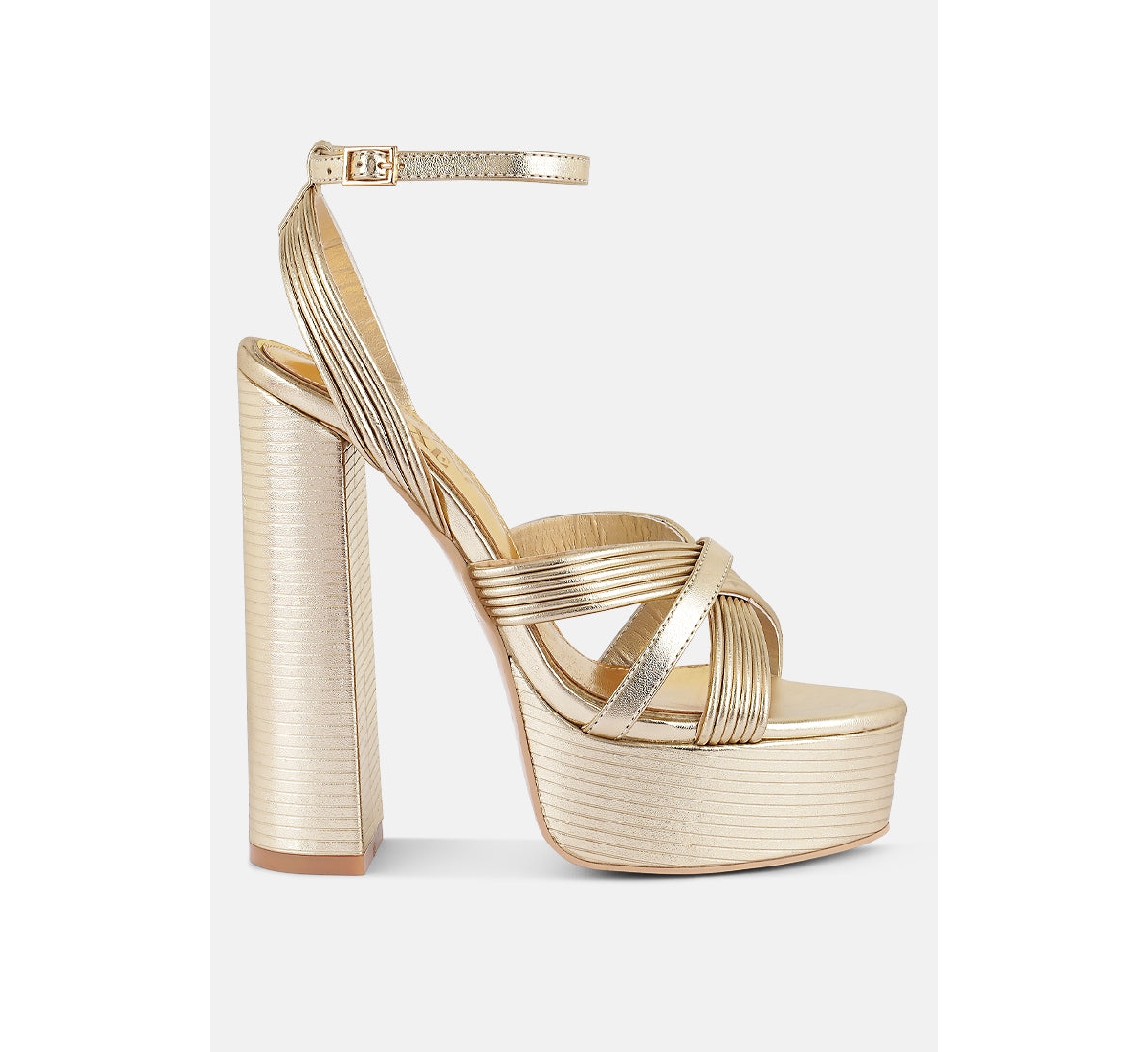 Click here for splendid crisscross straps high heel sandals - Gol... prices