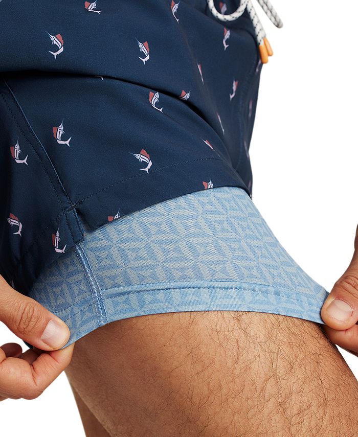 Bonobos Men's Riviera UPF 50+ Printed 7" Swim Trunks - Macy's