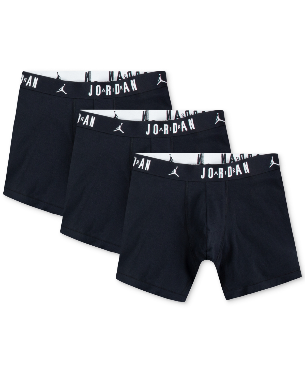 Click here for Jordan Mens 3-Pack Cotton Flight Jersey Boxer Brie... prices