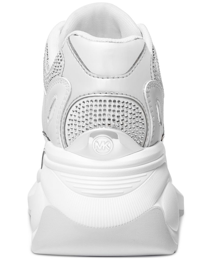 Michael Kors Women's Zuma Lace-Up Wedge Trainer Sneakers - Macy's