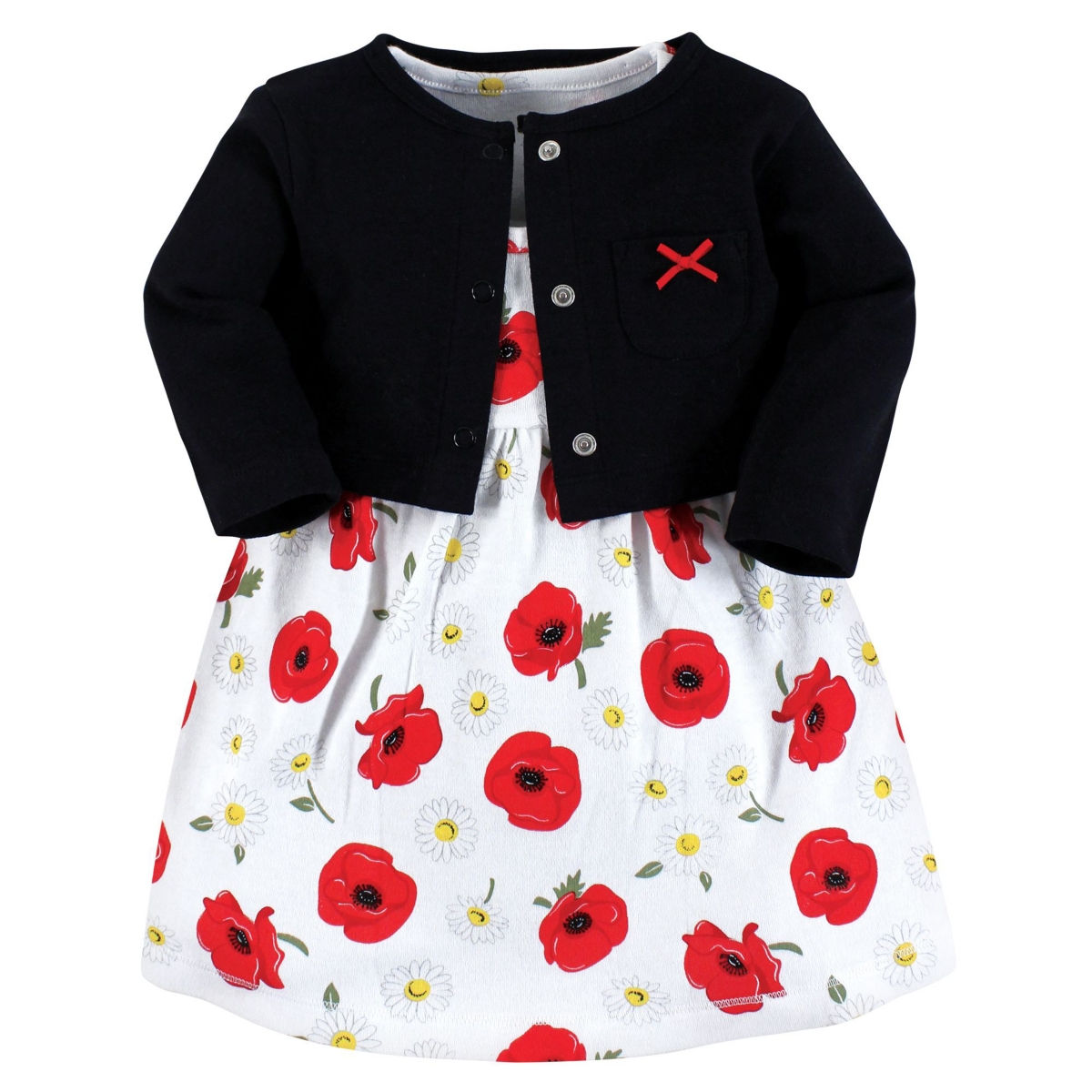 Click here for Hudson Baby Baby Girls Hudson Essential Cotton Dre... prices