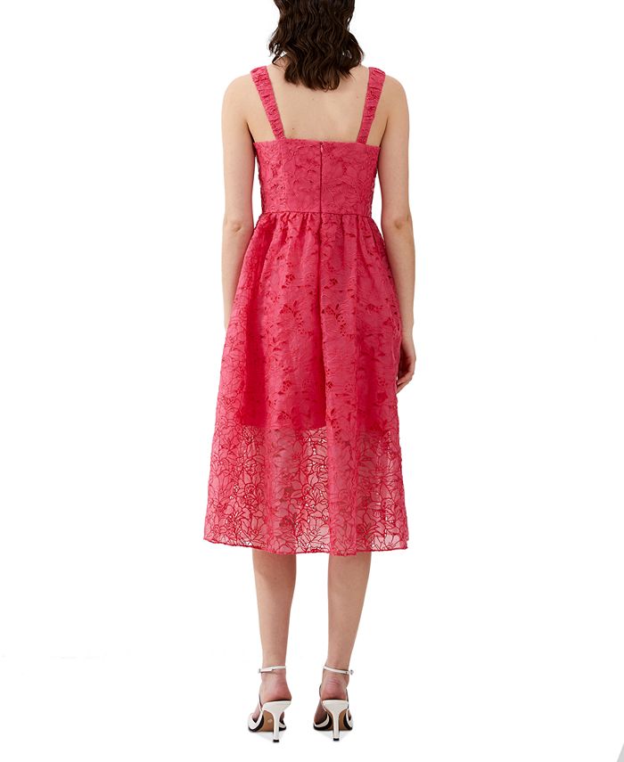 French Connection Women's Embroidered Lace Sleeveless Dress - Macy's