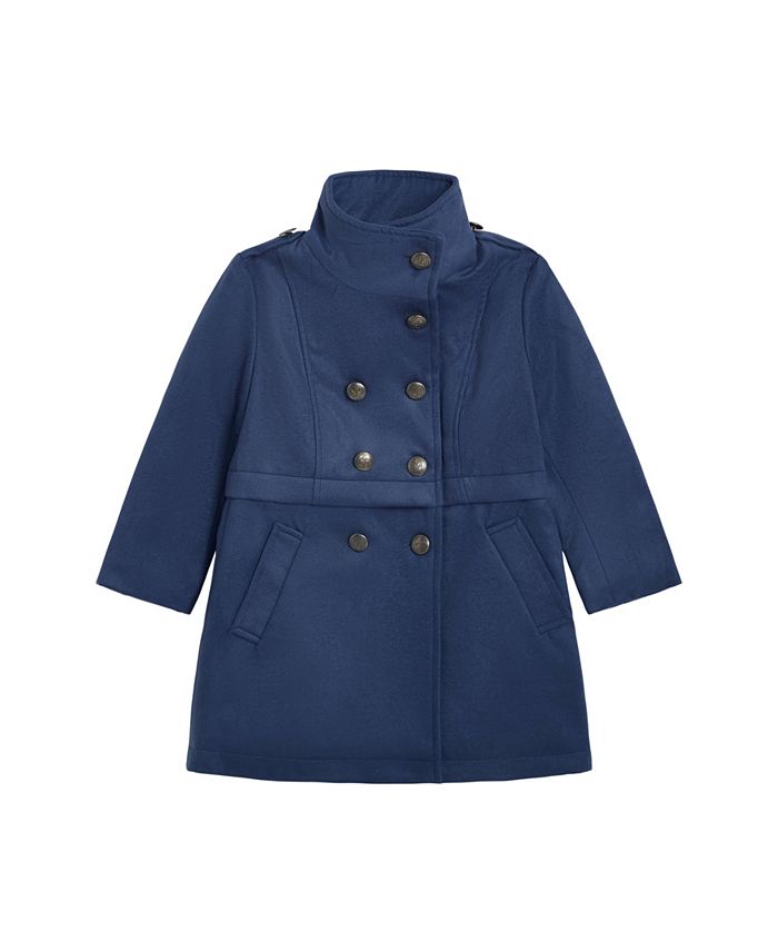 Jessica Simpson Big Girls Fashion Double Breasted Faux Wool Coat Macys