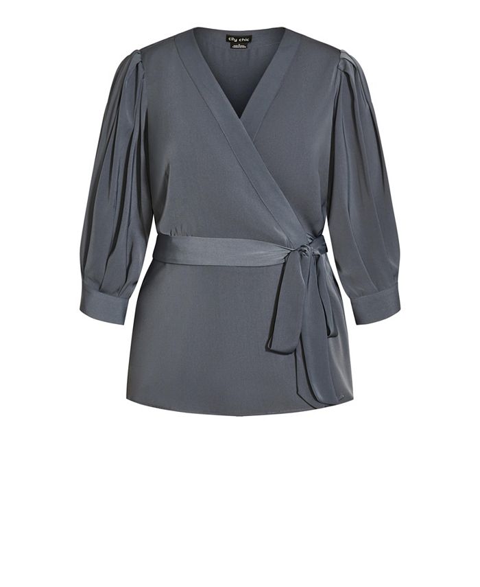 CITY CHIC Plus Size Sultry Top - Macy's