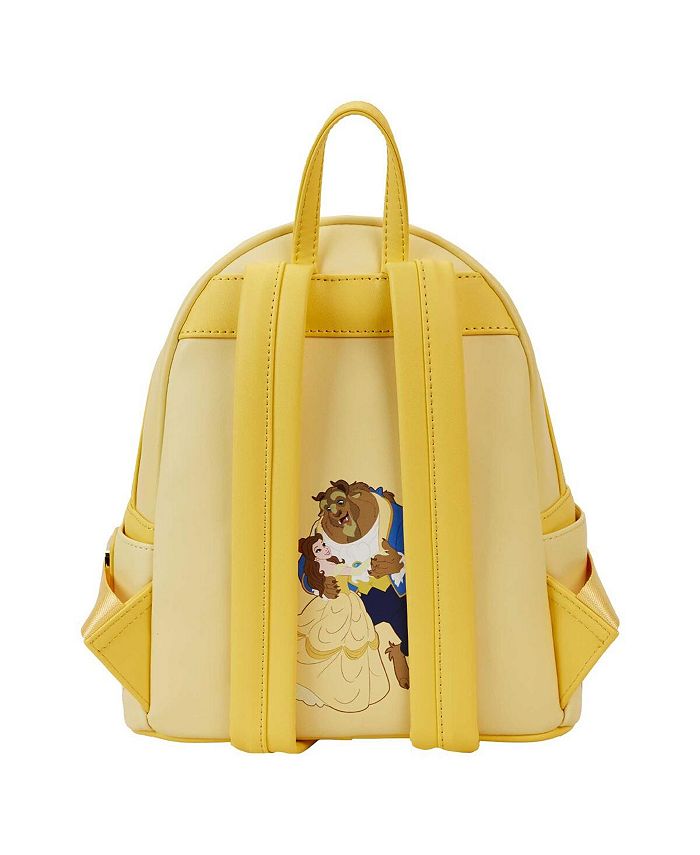 Loungefly Men's and Women's Belle Beauty and The Beast Lenticular Mini ...