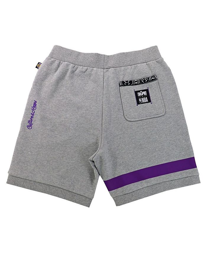 Two Hype Men's and Women's NBA x Heather Gray Los Angeles Lakers ...