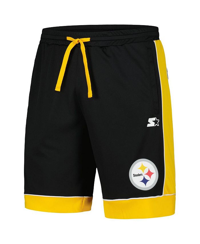 Starter Men's Black, Gold Pittsburgh Steelers Fan Favorite Fashion ...