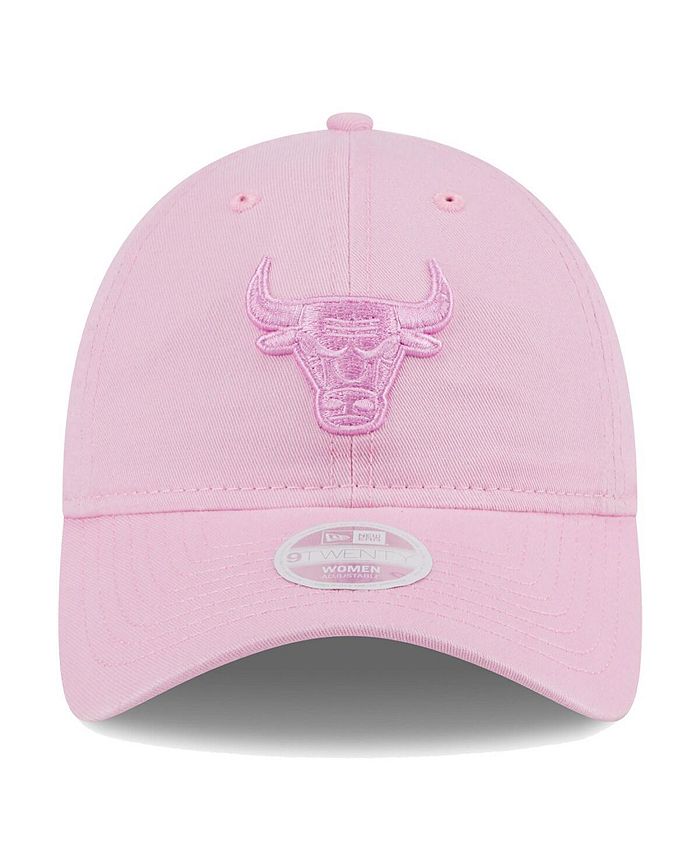 New Era Women's Pink Chicago Bulls Colorpack Tonal 9TWENTY Adjustable ...