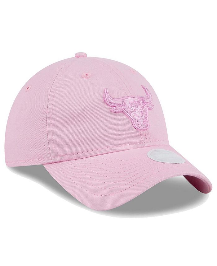 New Era Women's Pink Chicago Bulls Colorpack Tonal 9TWENTY Adjustable ...