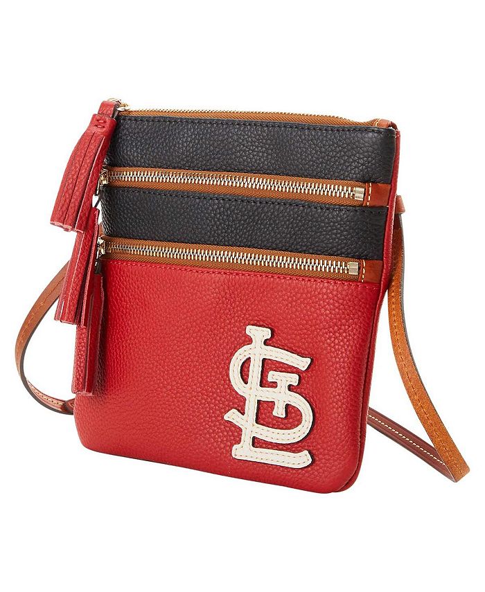 Dooney & Bourke Women's St. Louis Cardinals Infield Triple Zip ...
