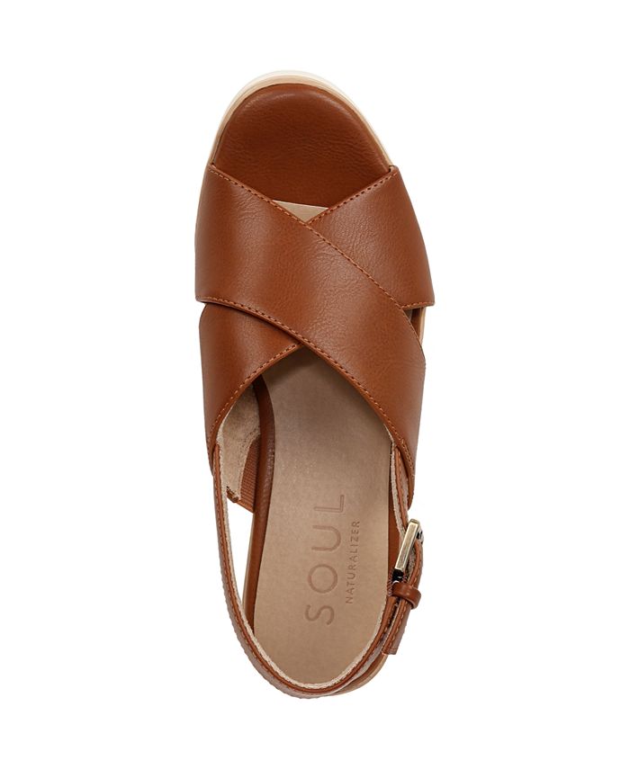 Soul Naturalizer Goodtimes-Sling Wedge Sandals - Macy's