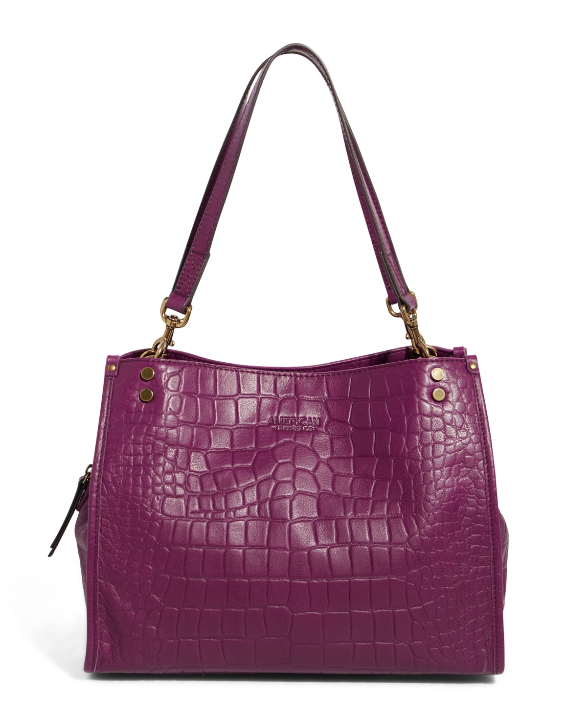 Click here for Lenox Triple Entry Satchel - Deep Berry prices