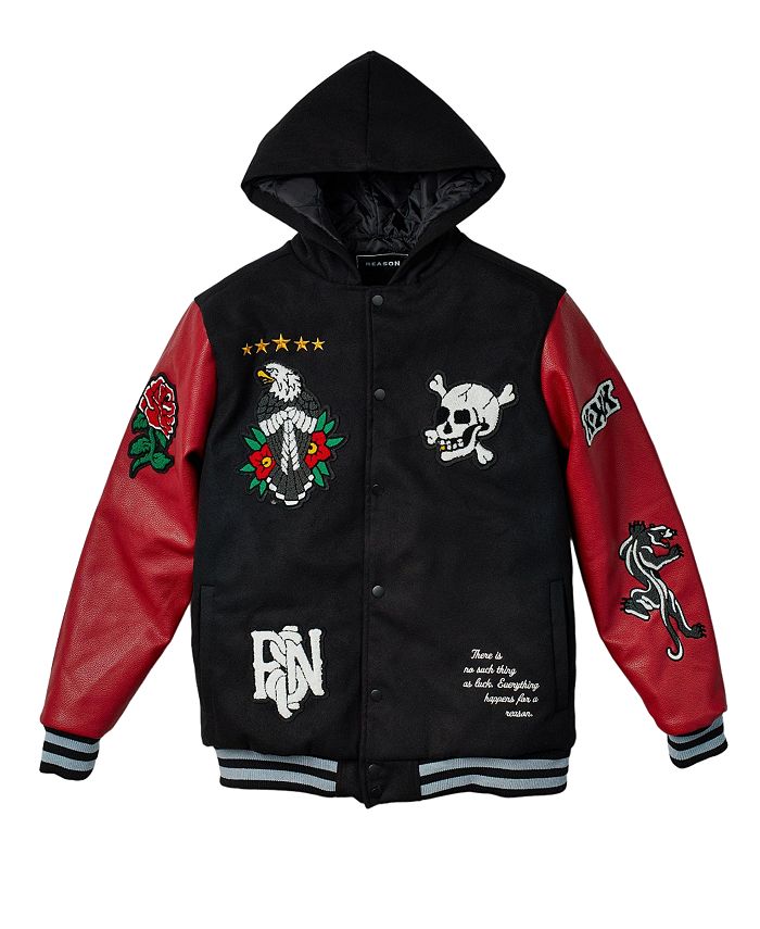 Reason Varsity Jacket - Macy's