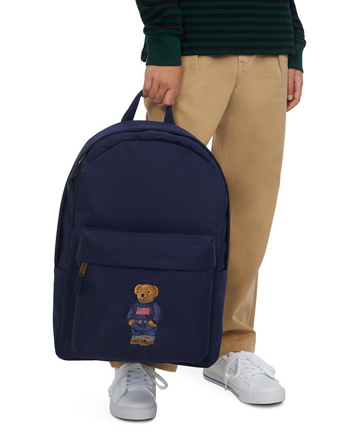 Polo Ralph Lauren Polo Ralph Boys Lauren Polo Bear Backpack - Macy's