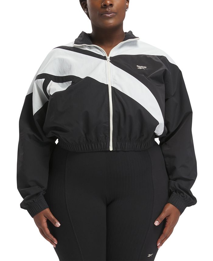Reebok Plus Size Classics Franchise Track Jacket - Macy's