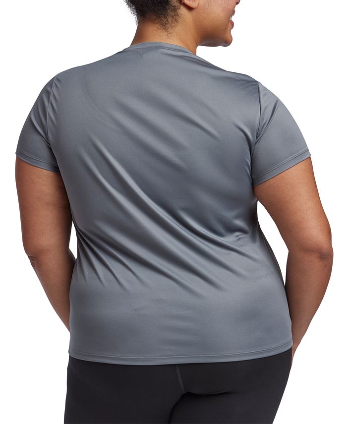 Reebok Plus Size Performance Tech Short-Sleeve Tee - Macy's