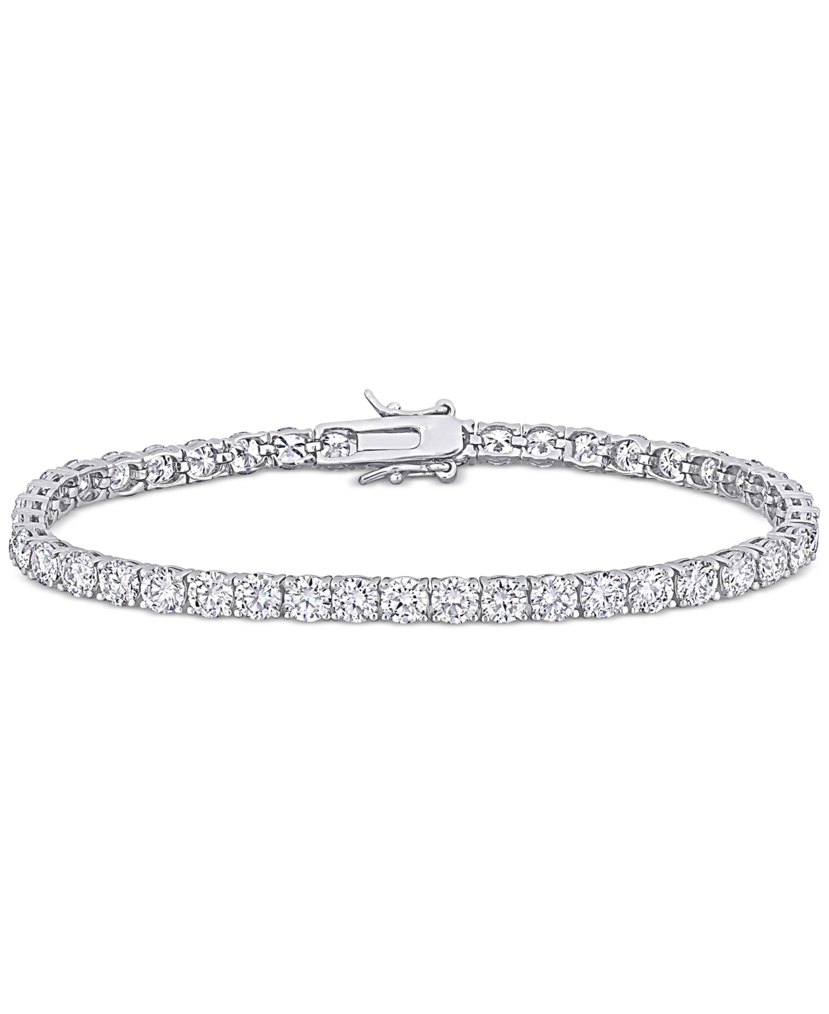 Click here for Moissanite Classic Tennis Bracelet (9-1/2 ct. t.w.... prices