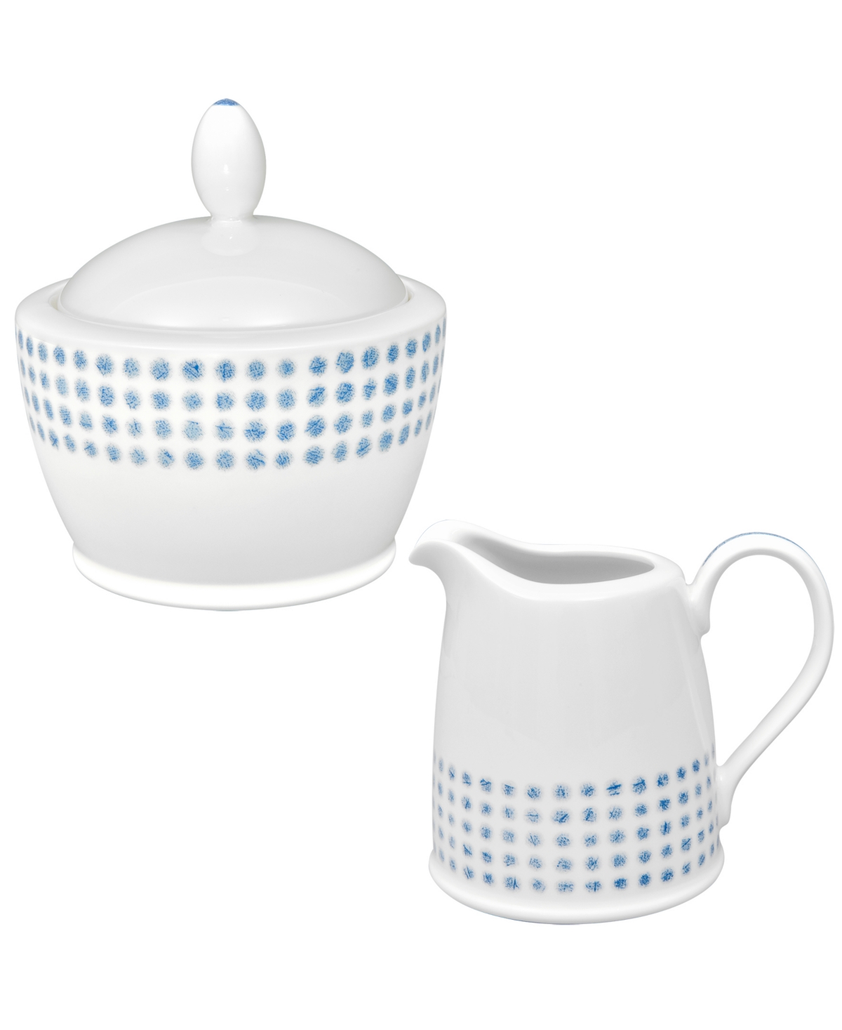 Click here for Noritake Hammock Sugar and Creamer  Set of 2 - Blu... prices