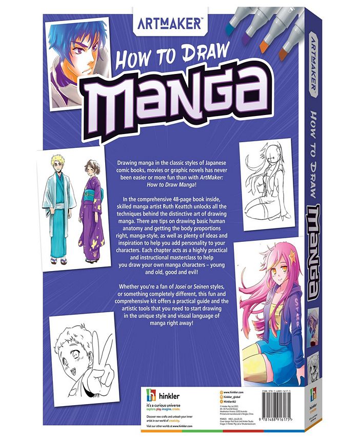 Art Maker - How to Draw Manga Craft Kit - Macy's