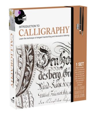 Spicebox Introduction to - Calligraphy Art Kit - Macy's