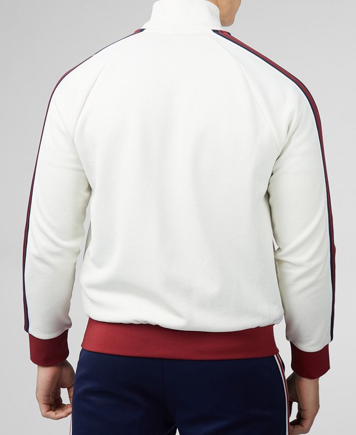 Ben Sherman Men's Taped Tricot Track Top Jacket - Macy's